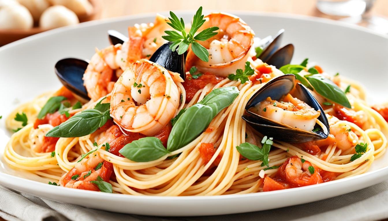 Spaghetti com Frutos do Mar: Sabor e Tradição